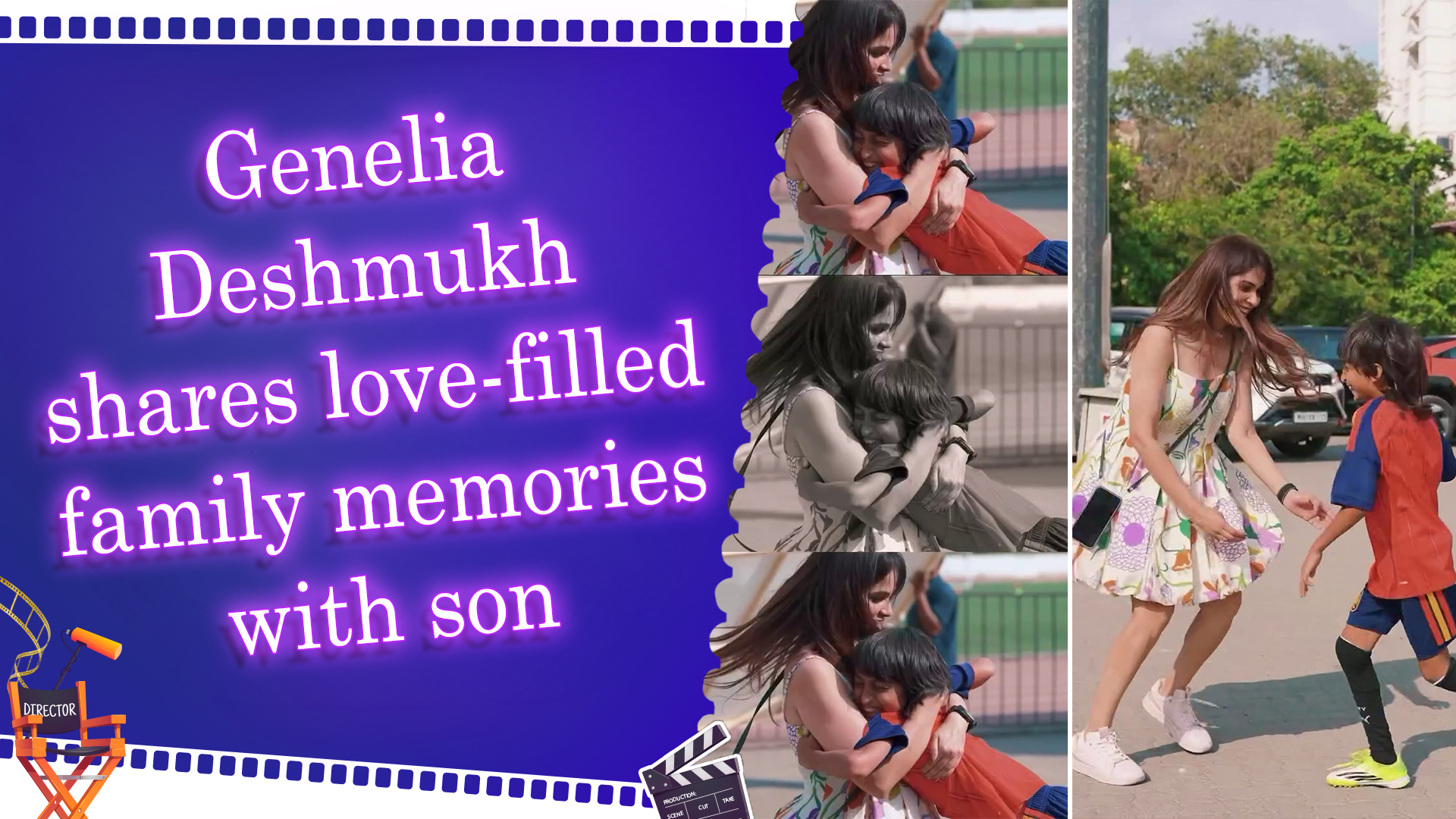 Genelia Deshmukh celebrates special forever fan moments with son Rahyl ...