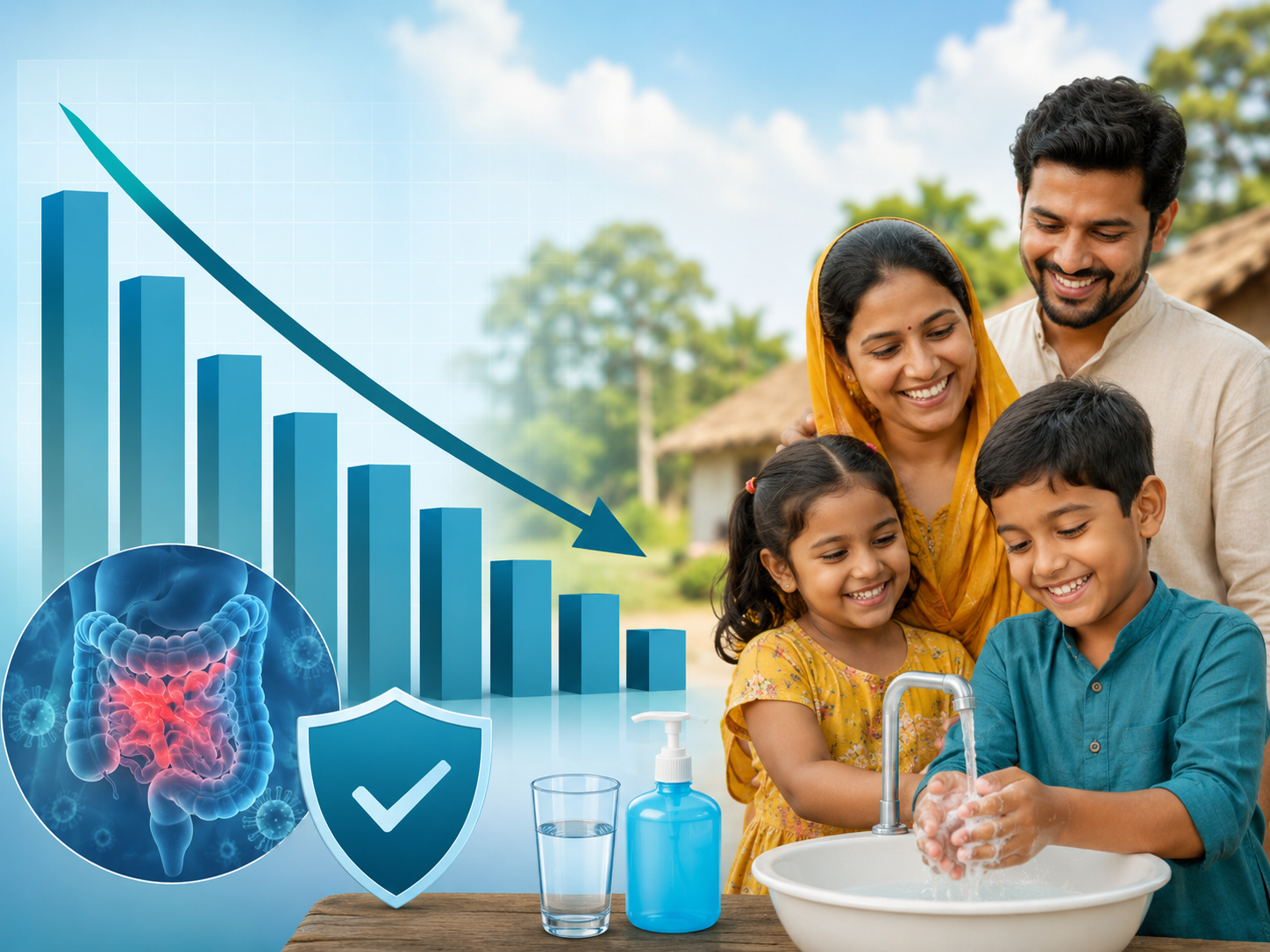 India wins battle against child diarrhea: NFHS-6 shows sharp drop in ...