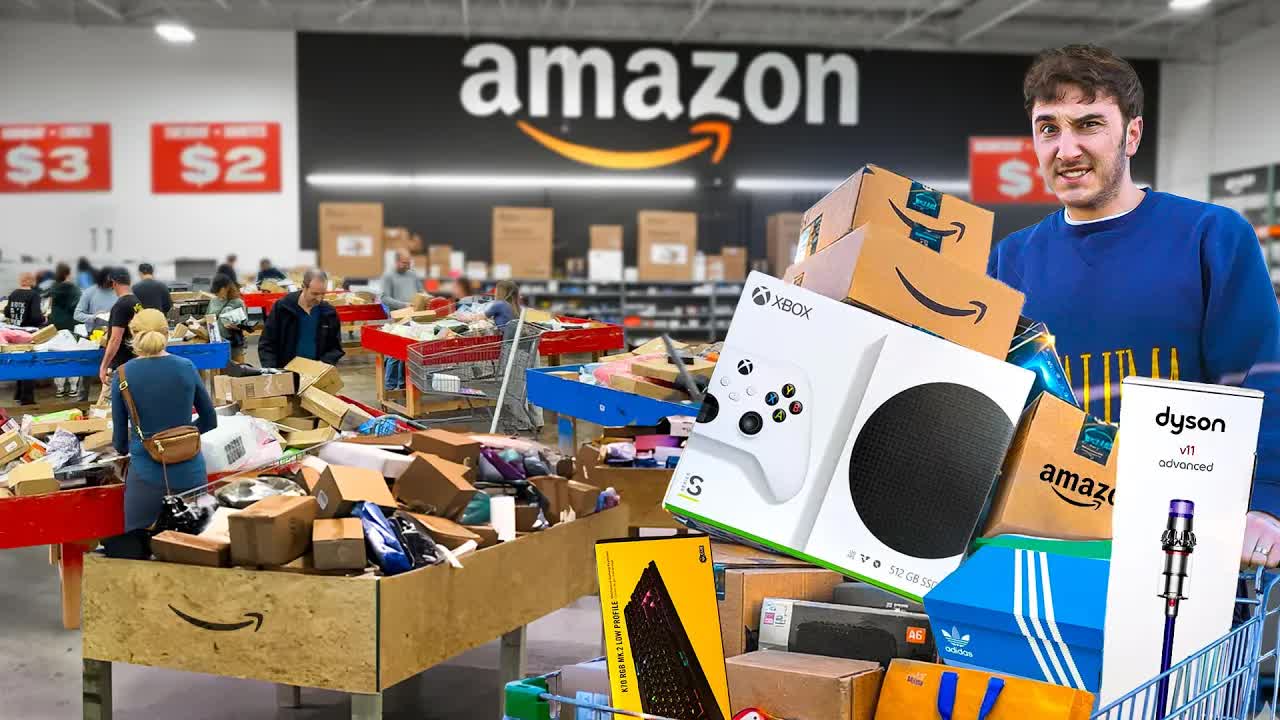 The surprising finds in a $10 Amazon returns store