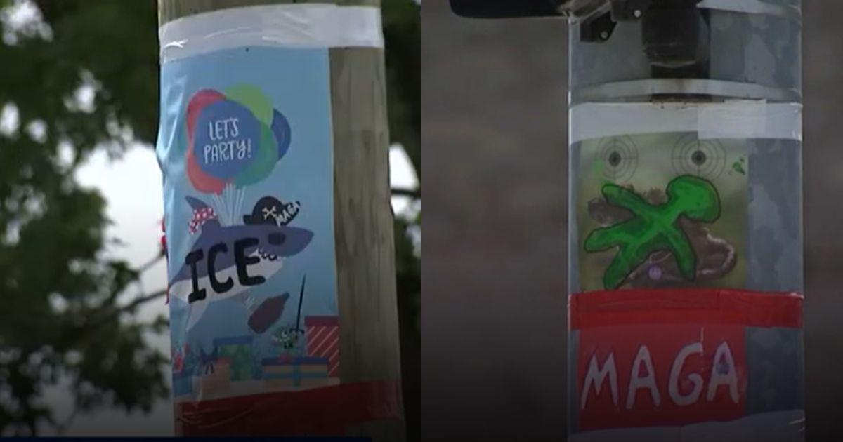 Residents discover multiple signs targeting immigrants across ...