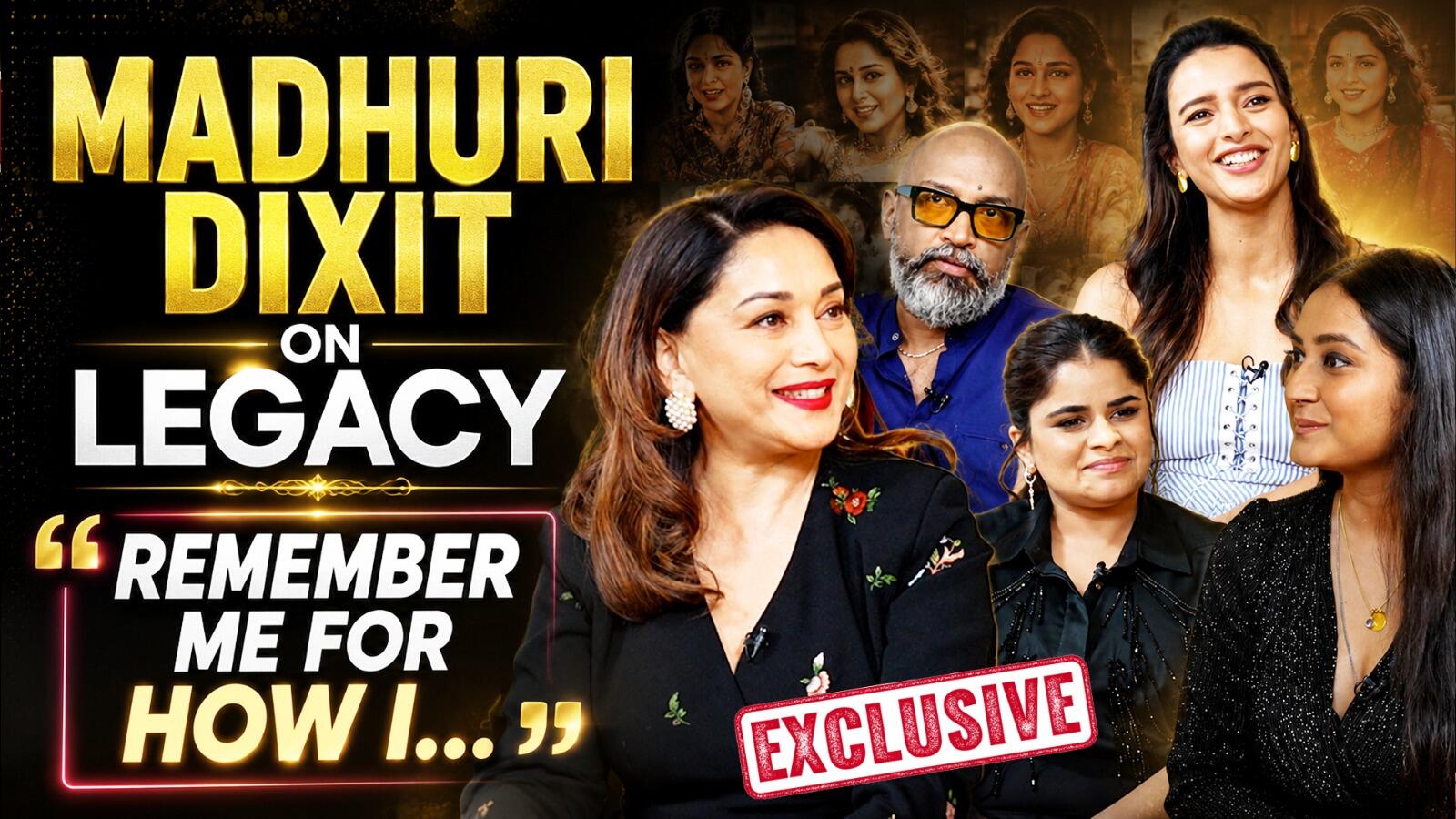 Madhuri Dixit opens up on legacy, marriage, memories and the emotions ...