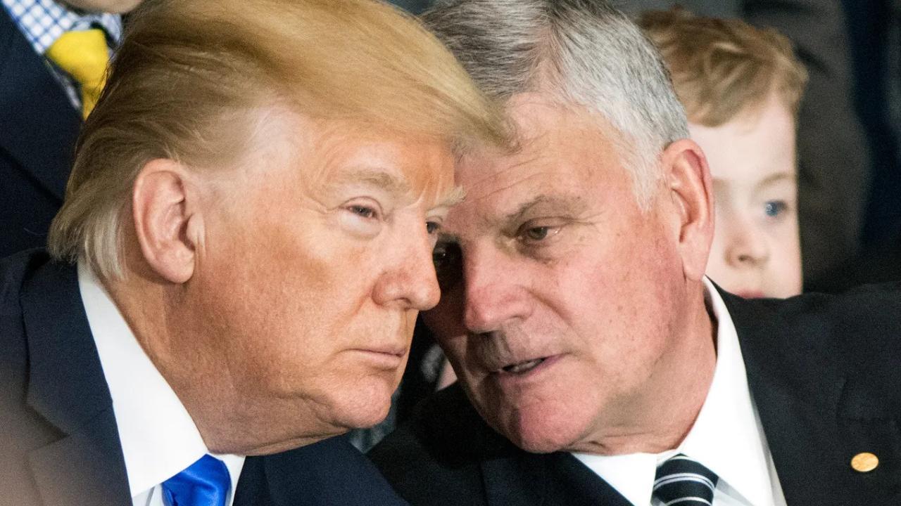 Trump spiritual adviser Franklin Graham says president needs God