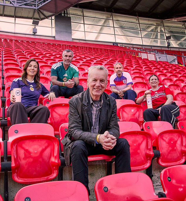 Three Lions icon Frank Skinner is at it again, this time writing a poem ...