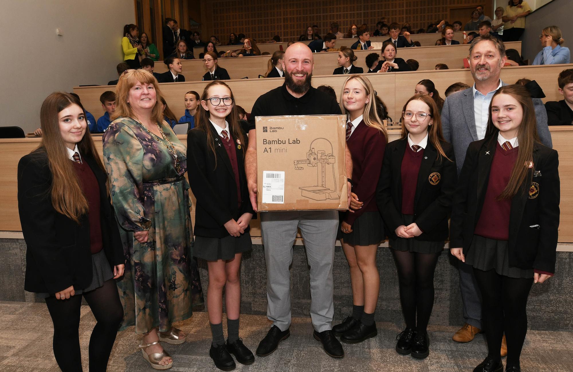 In pictures: Derry students take on Amelia Earhart STEM challenge