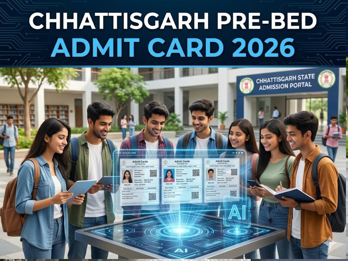 Chhattisgarh pre-BEd admit card 2026 out: Check steps to download, exam ...
