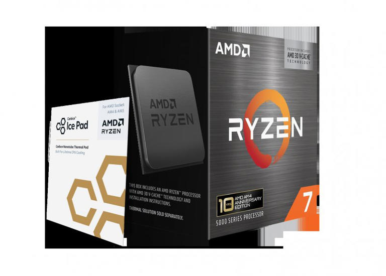 AMD Ryzen 7 5800X3D Anniversary e 7700X3D: il futuro del gaming è ...