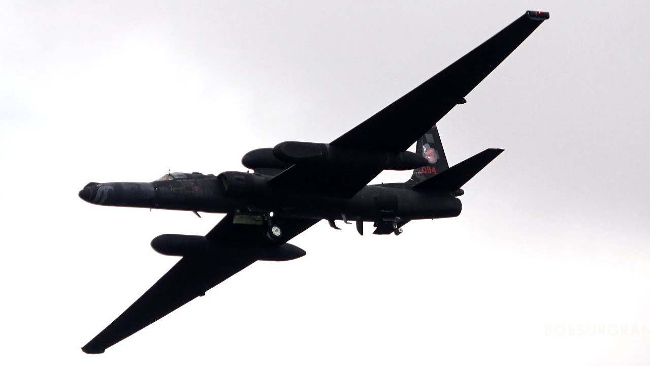 Watch the U-2 float overhead - then the shark-mouth paint makes the ...