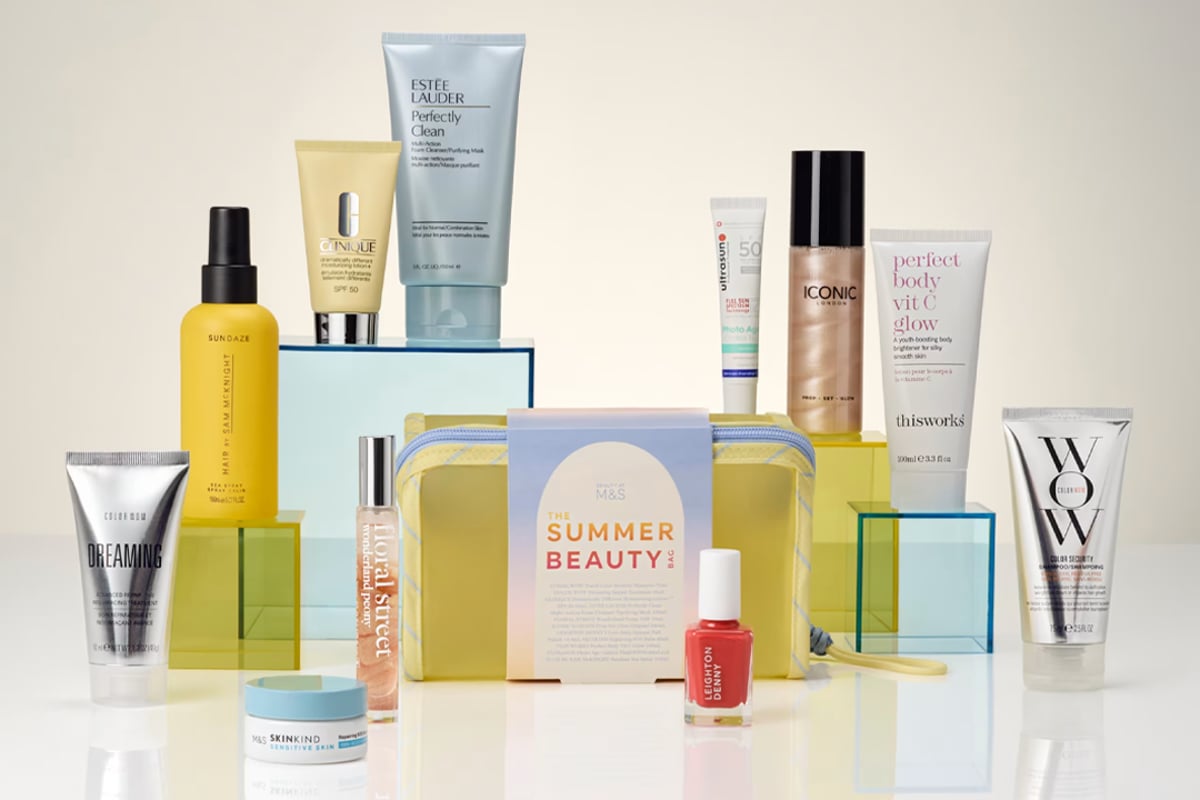 M&S's summer beauty bag costs £40, but is worth £230 – shop now