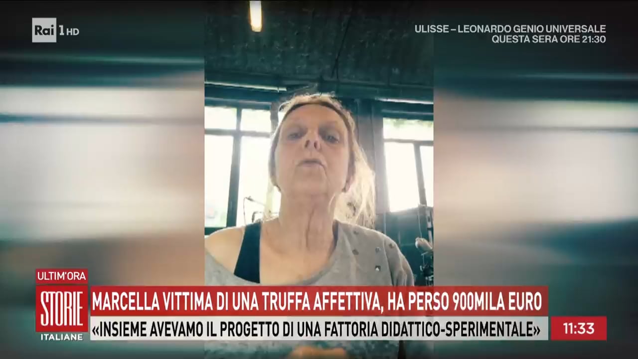 Marcella vittima di una truffa affettiva - Storie italiane 01/06/2026