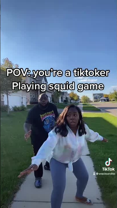 TikTokers play Squid Game!
