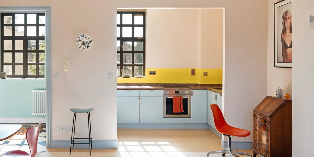 This one-bedroom apartment for sale in London is comic-book pop art you ...