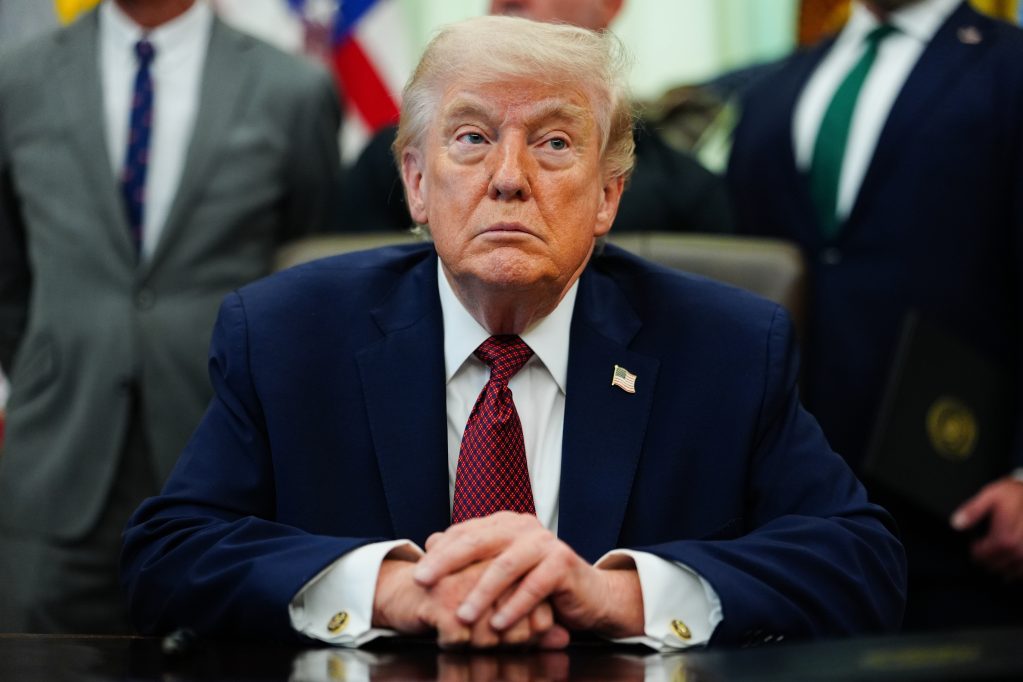 Trump urges ‘Dumocrats’ to ‘just sit back and relax’ while he ...