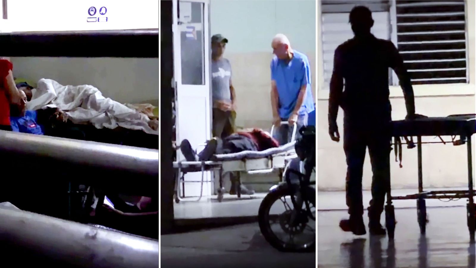 Sky News goes undercover inside Cuba's hospital crisis