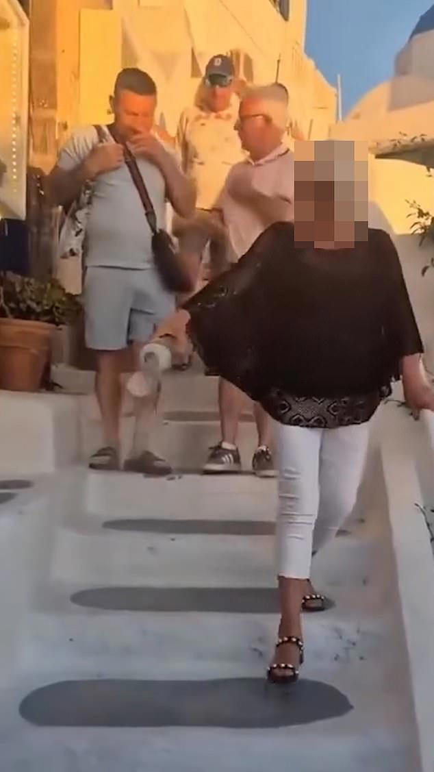 British woman sparks fury in Santorini by emptying ashes of a loved one ...