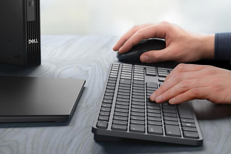 Le kit clavier/souris Dell avec supercondensateur est disponible en France
