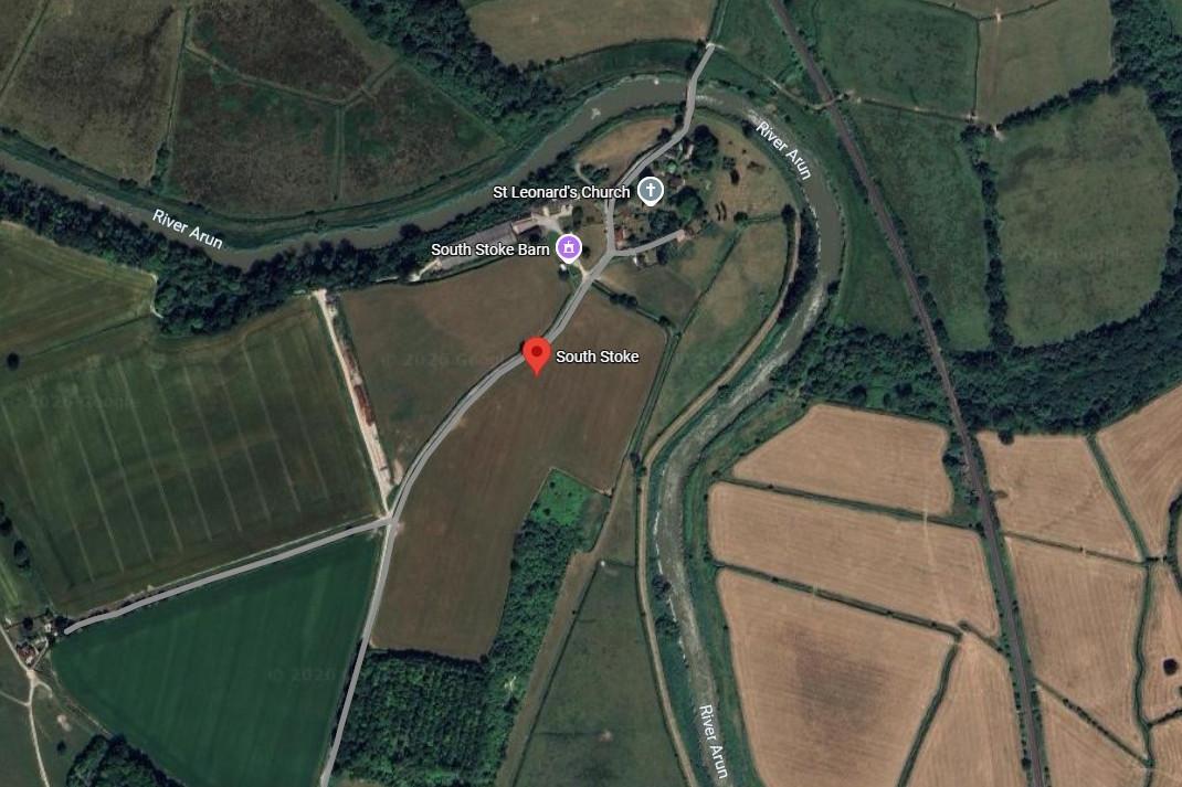 Footpath in West Sussex village closed after bridge collapse