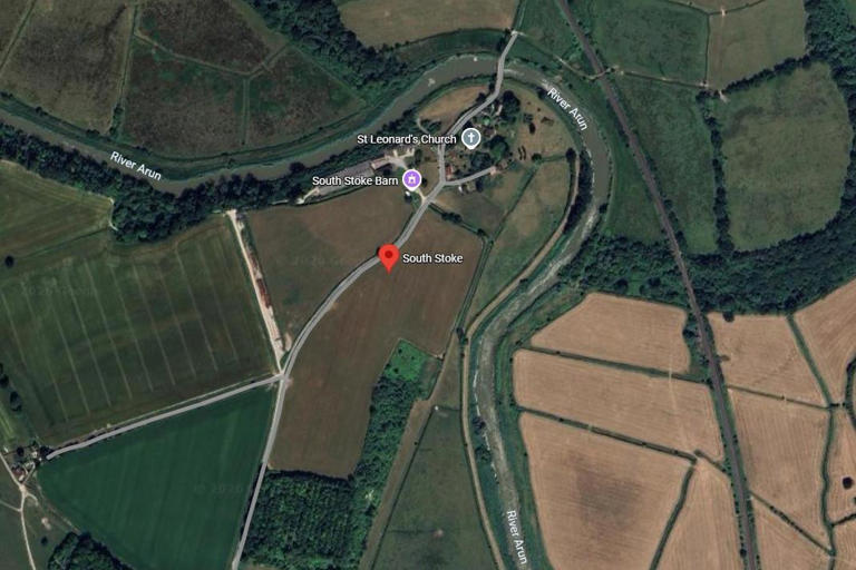 Footpath in West Sussex village closed after bridge collapse