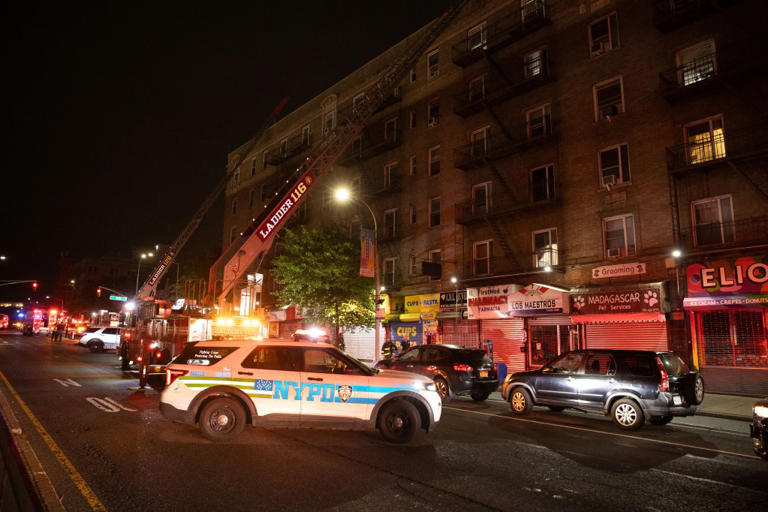 Queens apartment building fire leaves one person dead, another in ...