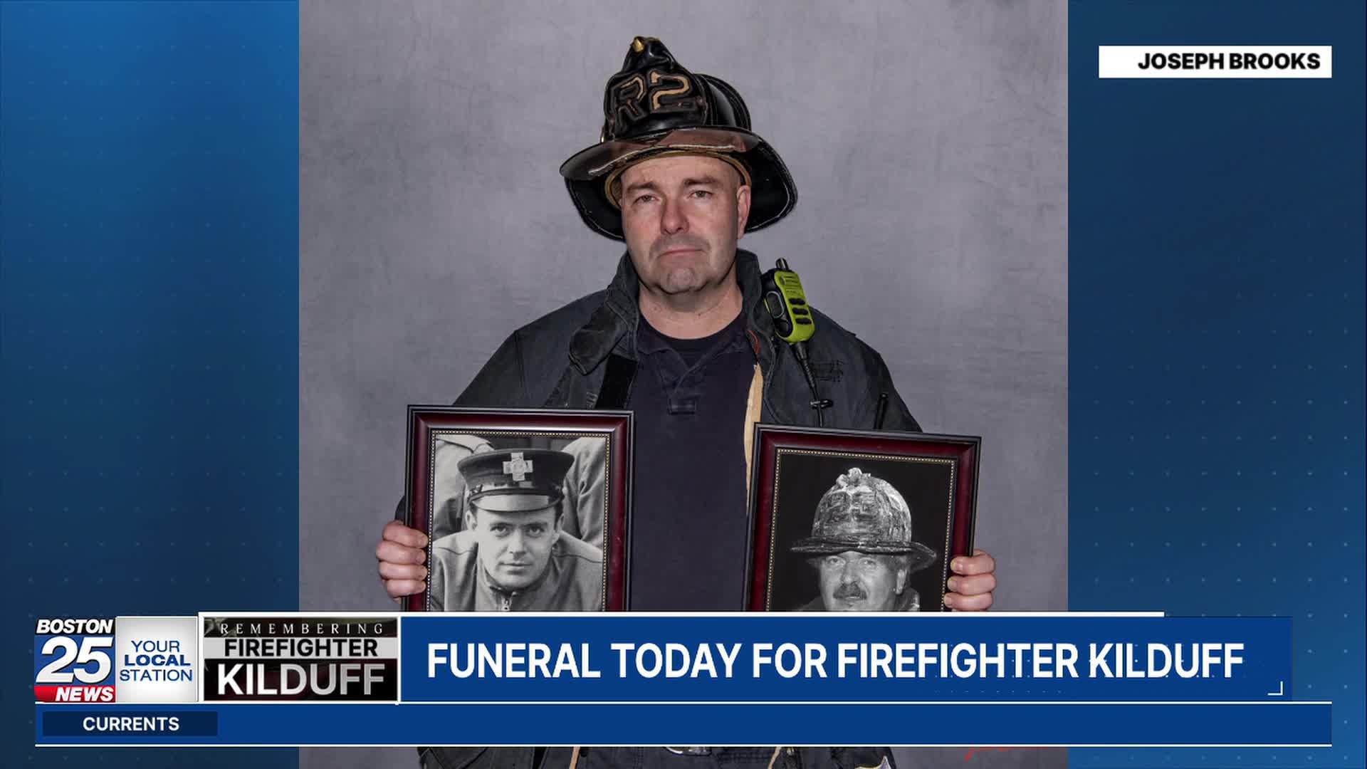 Funeral services held for Boston firefighter Robert 'BK' Kilduff Jr.