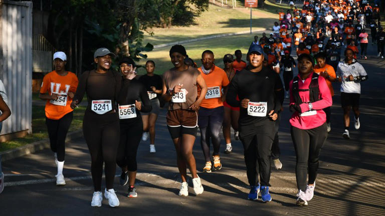 UJ fun run raises funds to close 'missing middle' university gap