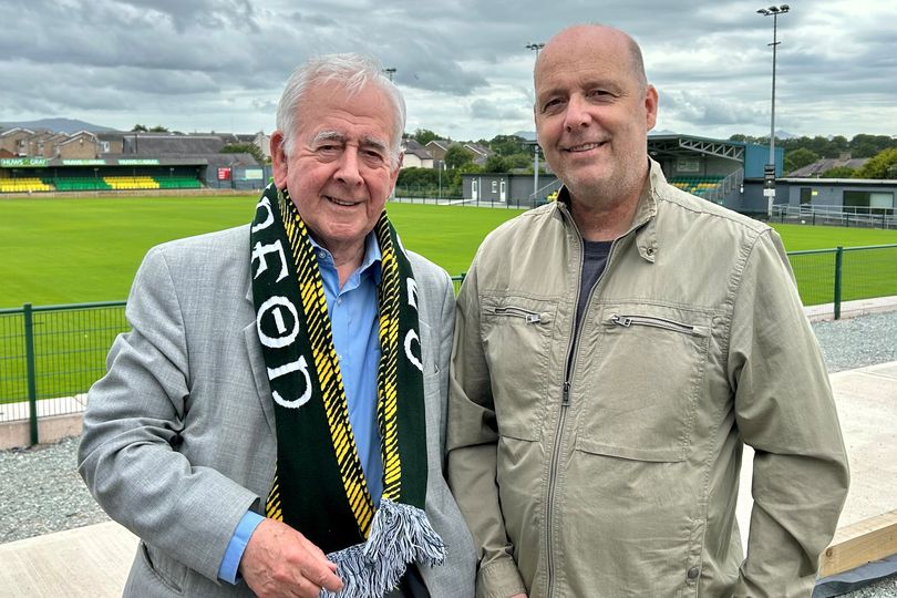 Caernarfon Town FC launch £50k appeal to build 600-seat 'Wyn Davies stand'