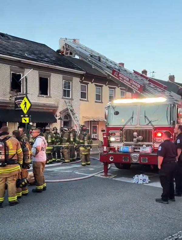 Fire rips through bar and grill, prompts school delay