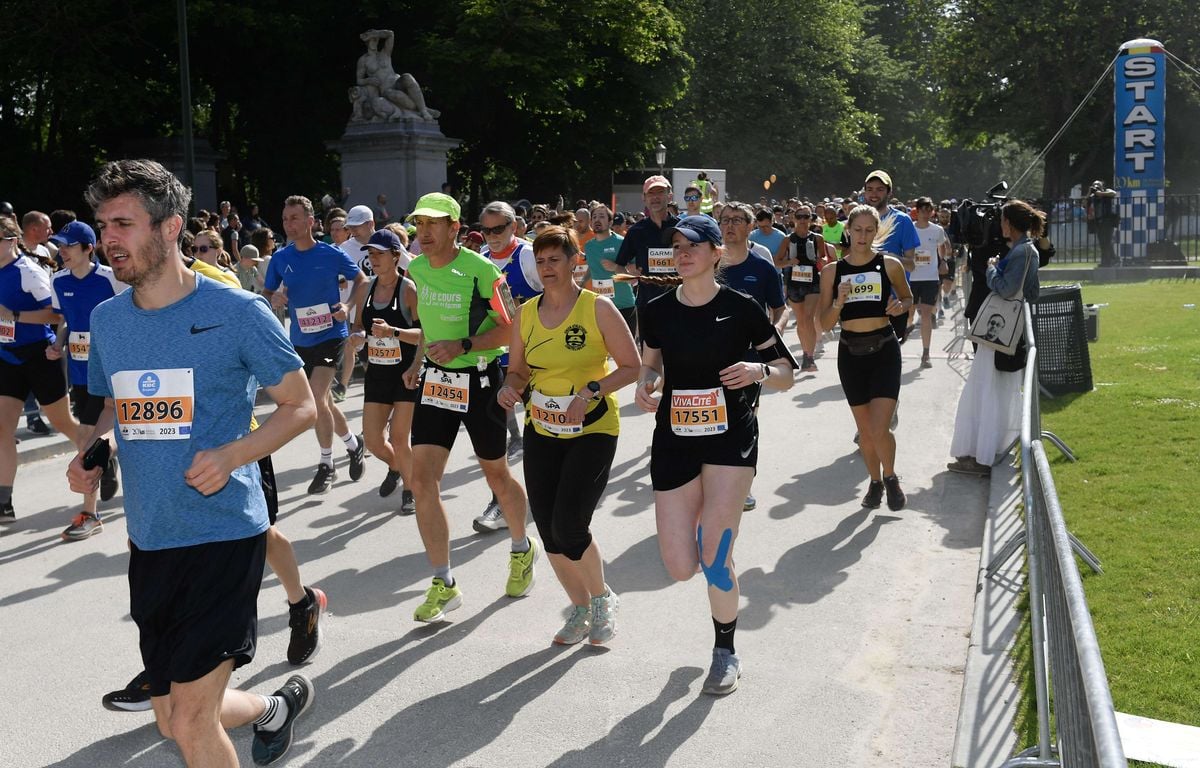 Assommés par la chaleur, plus de 550 coureurs secourus lors des 20 km ...