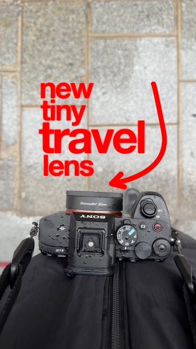 Capture more with this 3-in-1 prime lens
