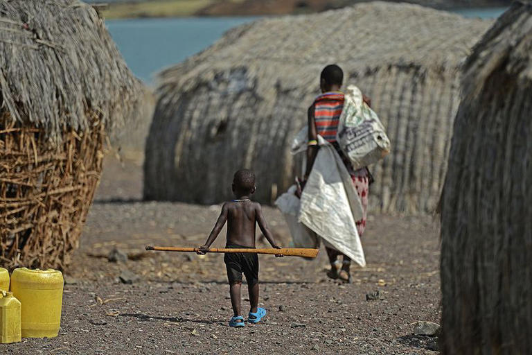 World's largest permanent desert lake with tragic myth as water ...