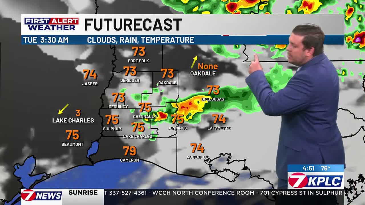 First alert forecast: Plenty of heat and humidity with an isolated ...