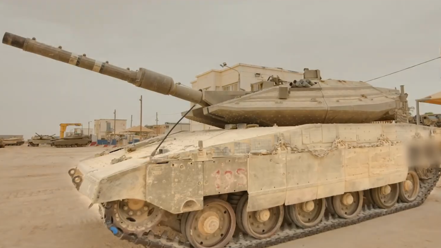 Watch inside Israel’s most advanced tank – a machine built for war