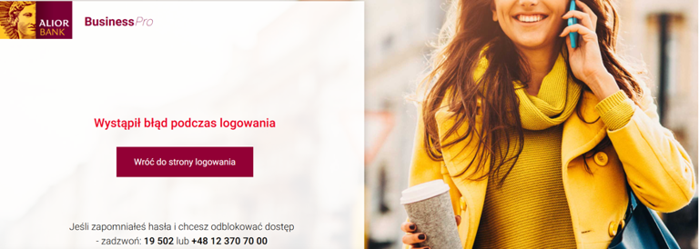 Awaria w Alior Banku. Klienci nie mogli zalogować się do kont