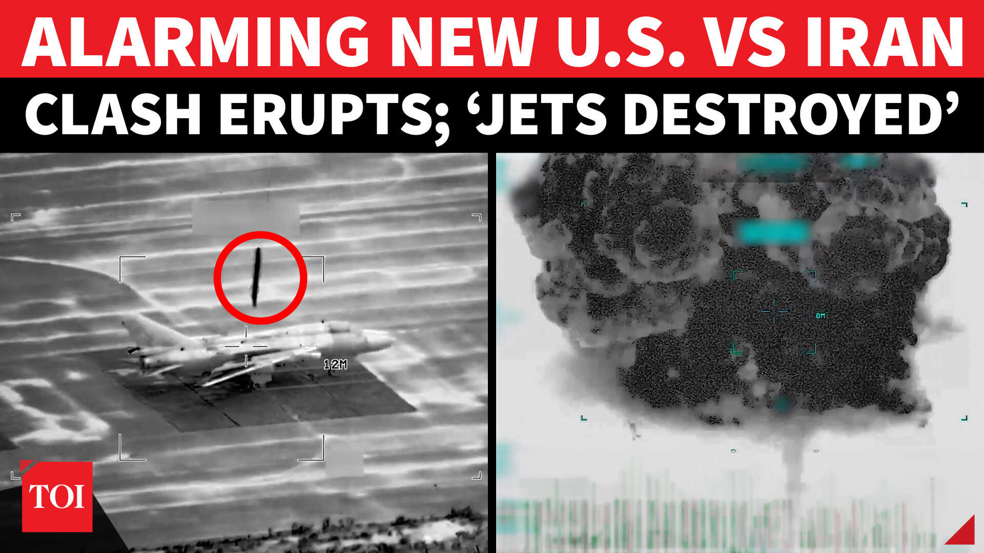 US hits back at Iran; American fighter jets destroy air defences after ...