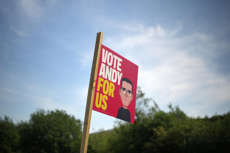 Andy Burnham facing fight on two flanks in 'prime minister by-election'