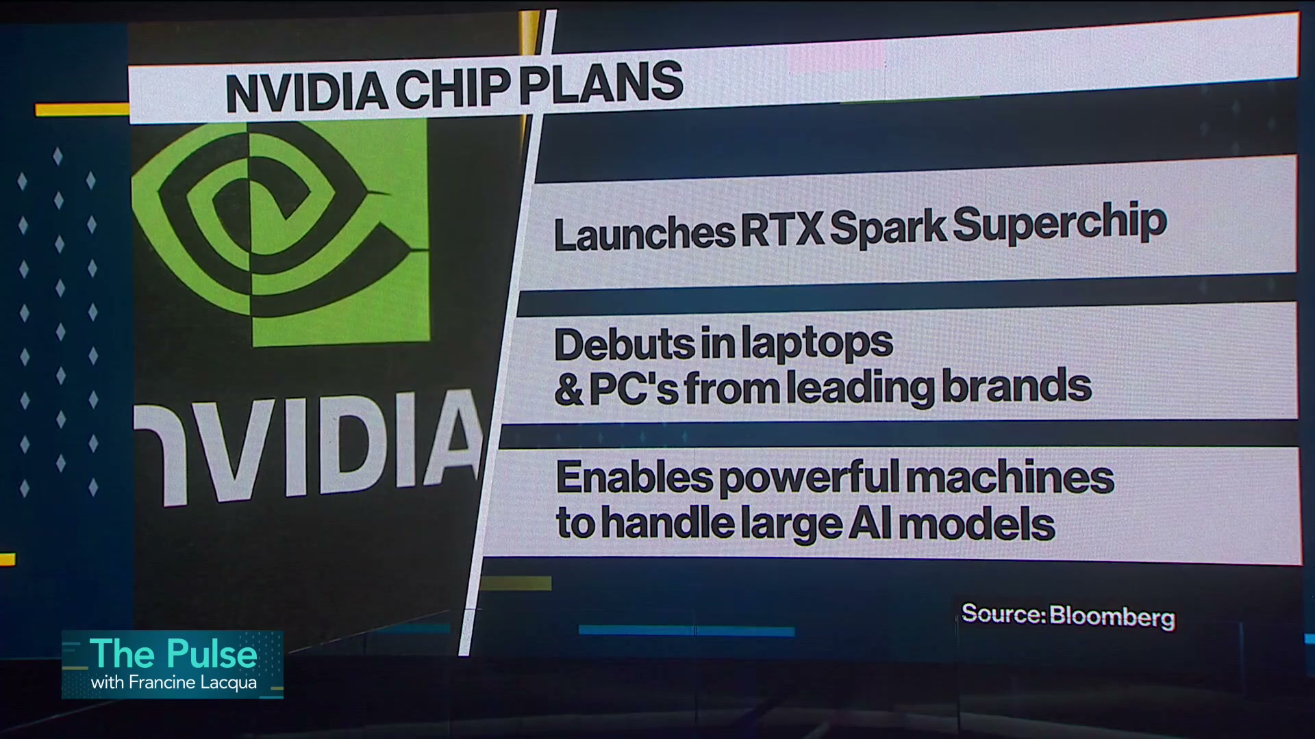 Nvidia to debut new chip for laptops, desktop computers