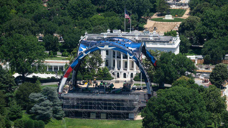 Trump suggests he won’t take down UFC ‘Claw’ on White House lawn
