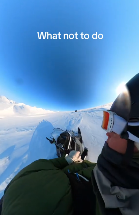 Close call during Arctic adventure