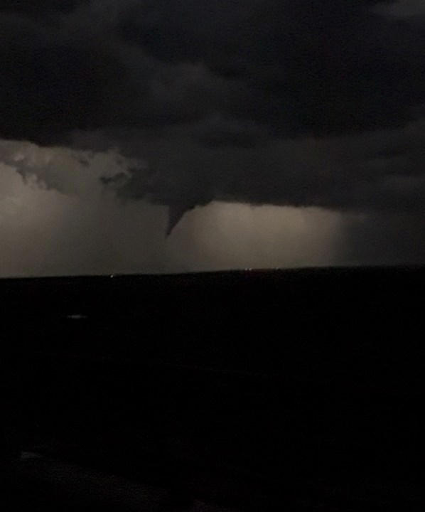 Storm produces funnel cloud in Greenwood County