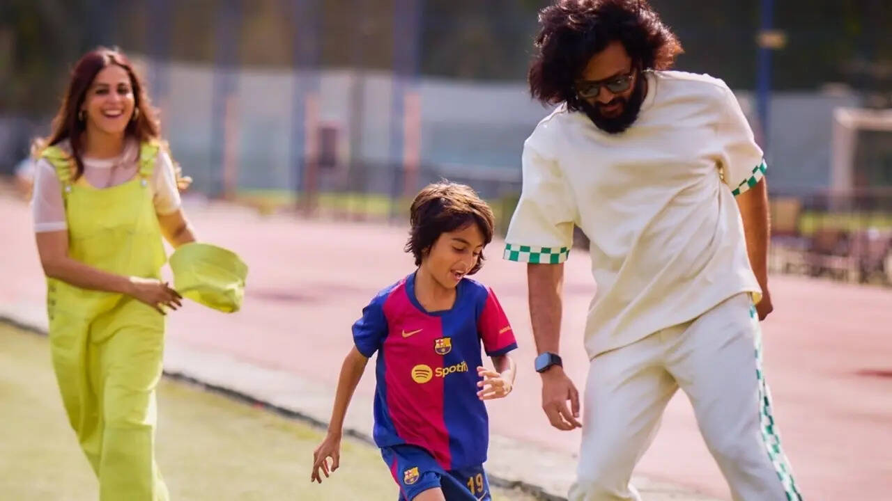 Riteish Deshmukh and Genelia wish son Rahyl on 10th birthday with sweet ...