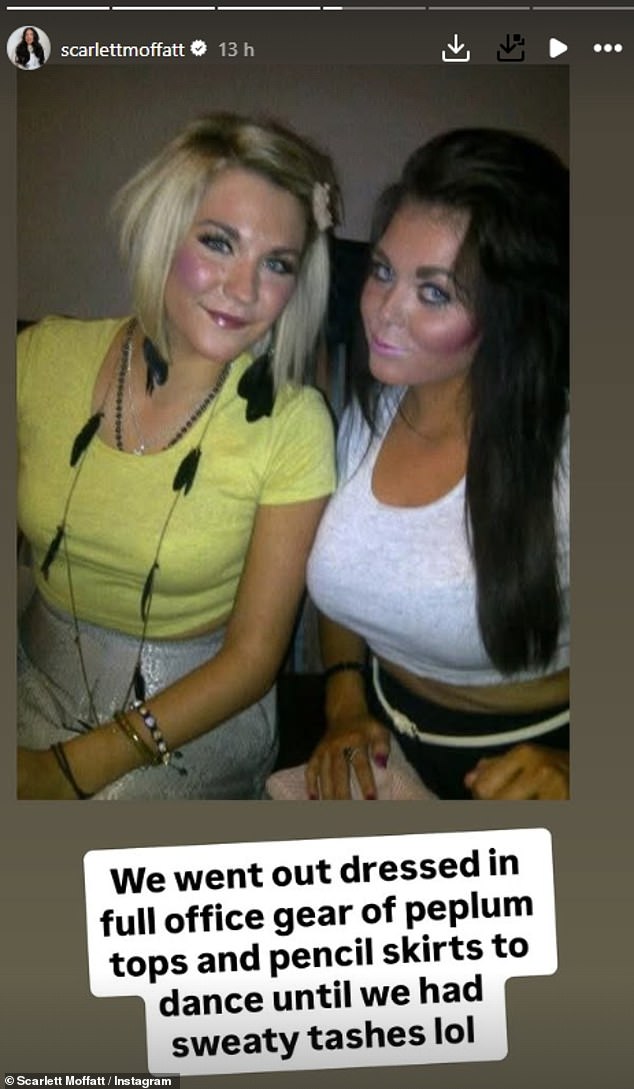 Scarlett Moffatt shares incredible throwback photos of her noughties ...