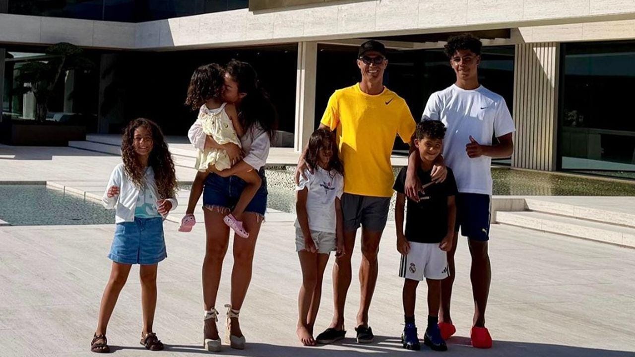 Cristiano Ronaldo e Georgina em Portugal