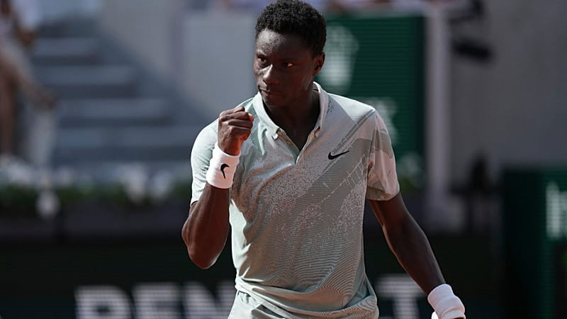 Tennis : Moïse Kouamé, le prodige franco-ivoirien qui a séduit Roland ...