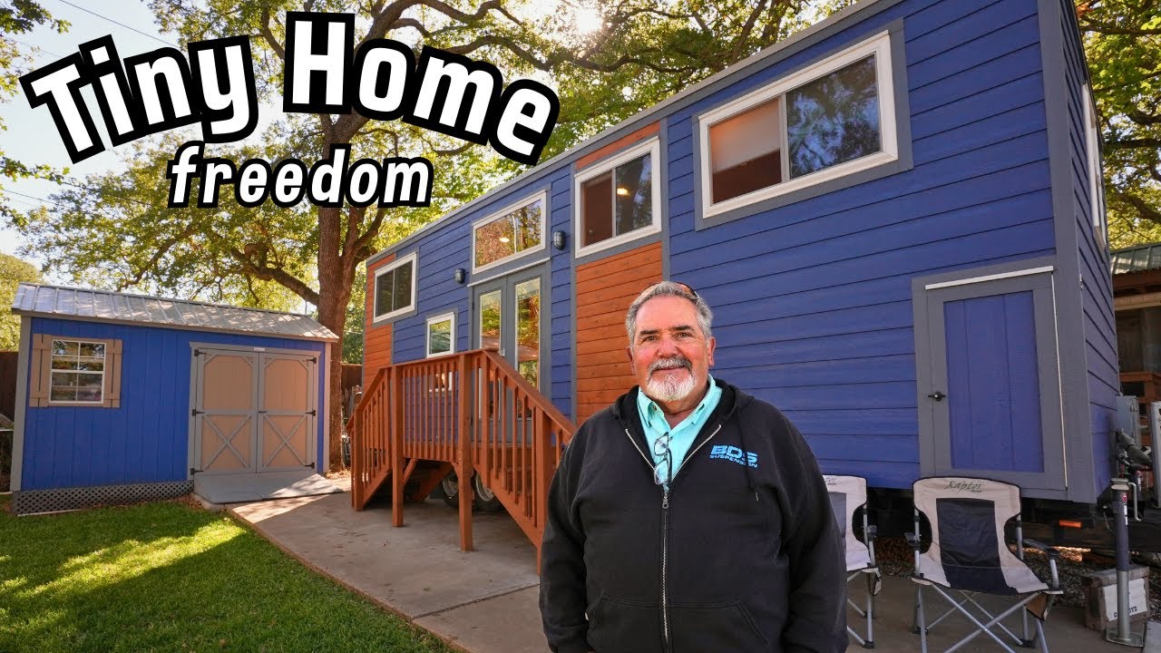 Don's journey to tiny living in his 10-ft wide tiny house