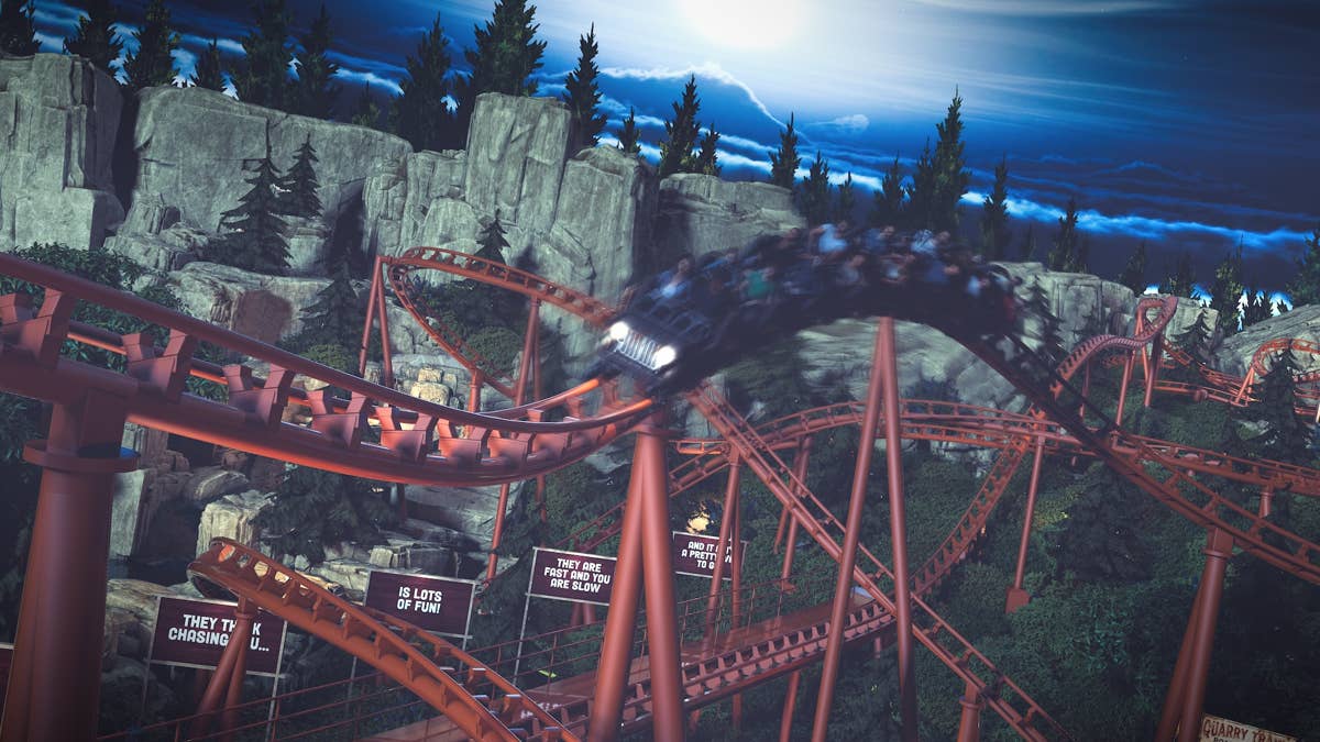 Six Flags unveils 'Werewolf Gorge': The world's longest family launch ...