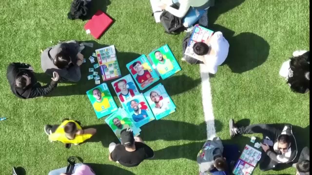 World Cup fans gather in Santiago for sticker swap as South Africa team ...