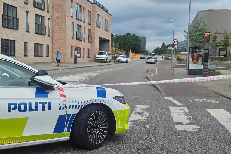 Person stukket ned i Aarhus V