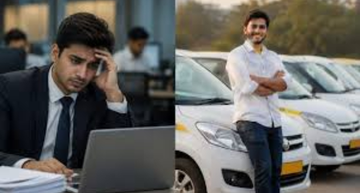 MBA graduate quits ₹25 LPA job to drive Ola cab, now earns ₹1.5 lakh a ...