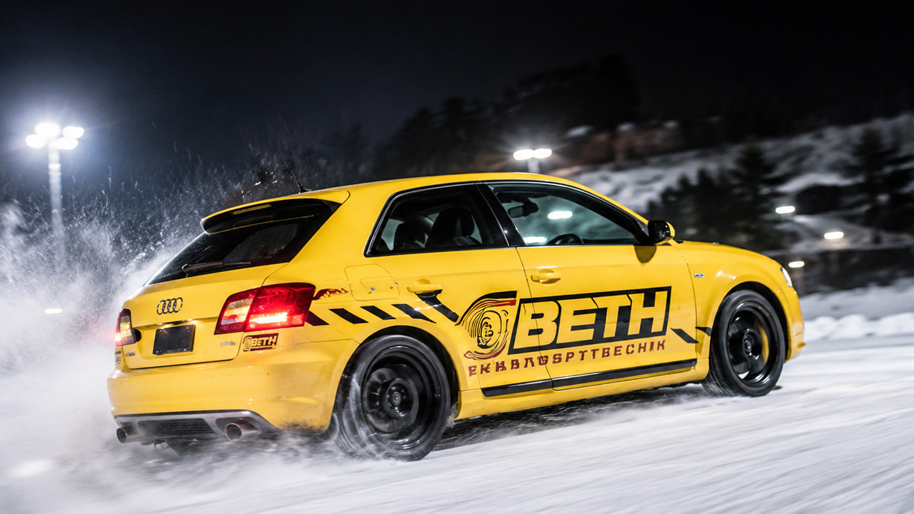 Can 1000HP cars race up a ski slope?