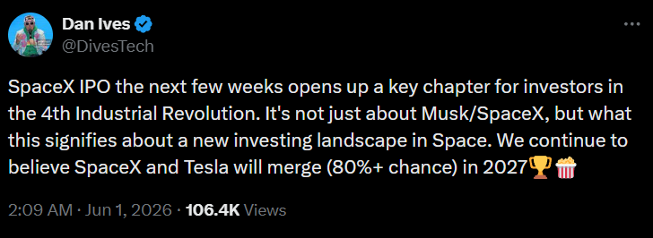 SpaceX IPO could trigger $30 trillion worth of 401(k), retirement money ...