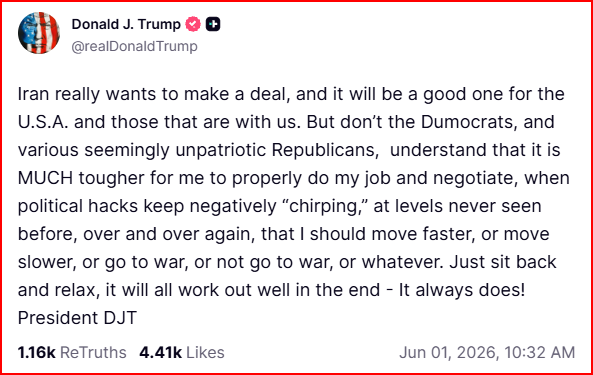 Dow futures rise after US strikes Iranian targets as Trump tells ...